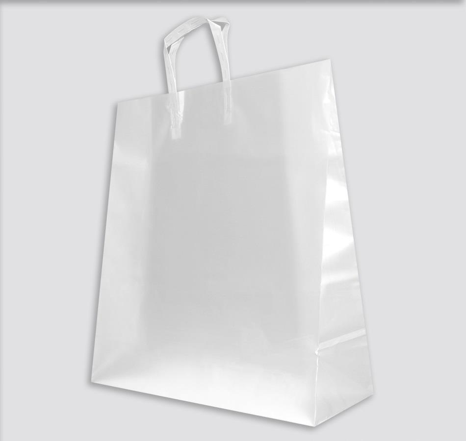 Plastic Shopping Bags with Handles | American Hanger & Fixture