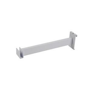 White 12" Bracket For Rectangular Hang Rail | American Hanger & Fixture