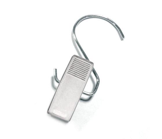 Chrome Single Clip Hanger | American Hanger & Fixture